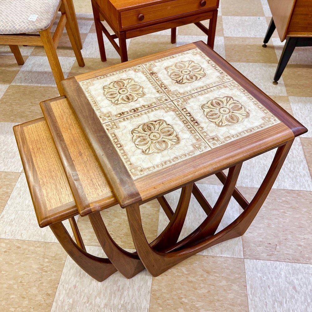 G Plan Astro Tiled Nest of Tables | circa61 Modern